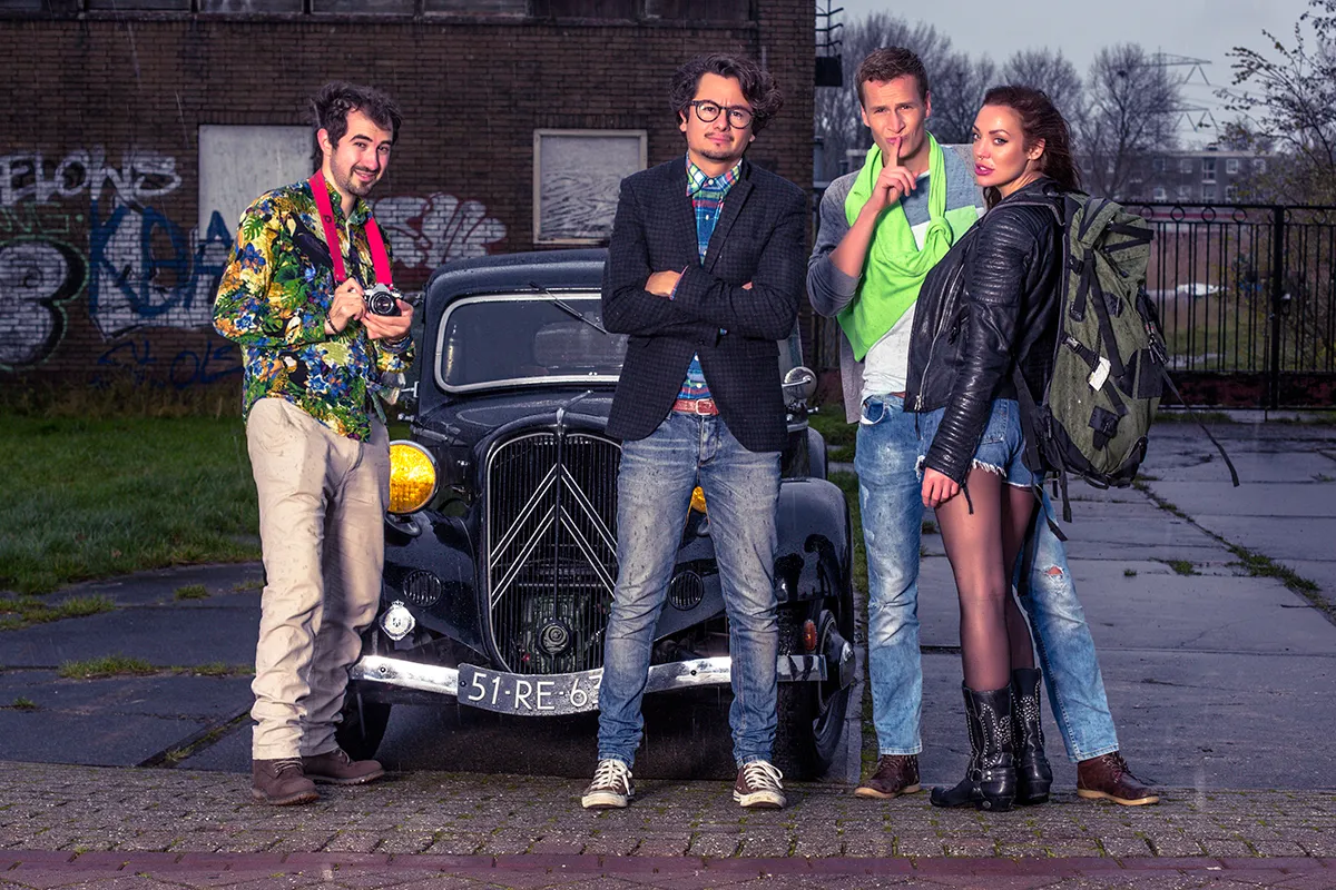 Paradise: een roadmovie over 3 vrienden en een Citroën Traction Avant ...